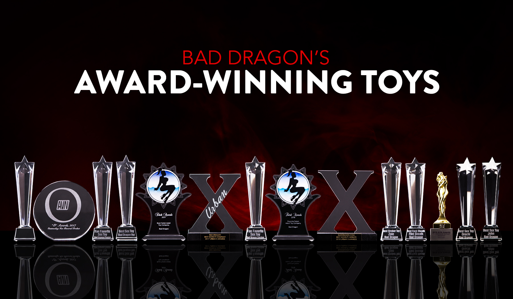 Bad Dragon's Award Winning Toys | Bad Dragon