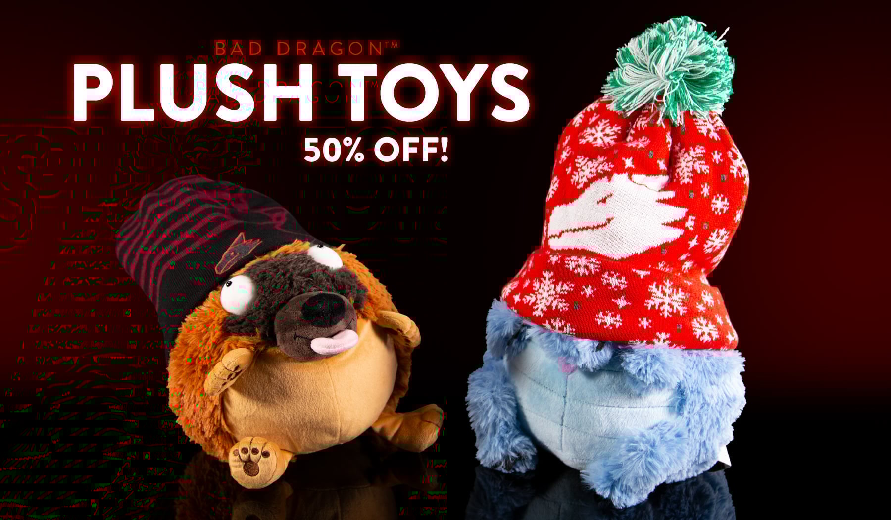 Plush Sale | Bad Dragon